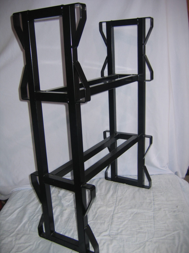 Used Double Barrel Racks (Steel) - Watson's Barrels & Wine Making Supplies