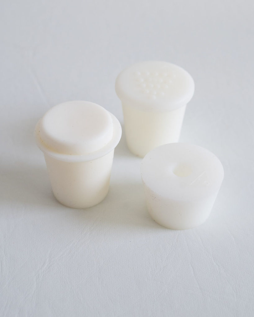 Silicone Rubber Stoppers - Vented - Watson's Barrels & Wine Making Supplies