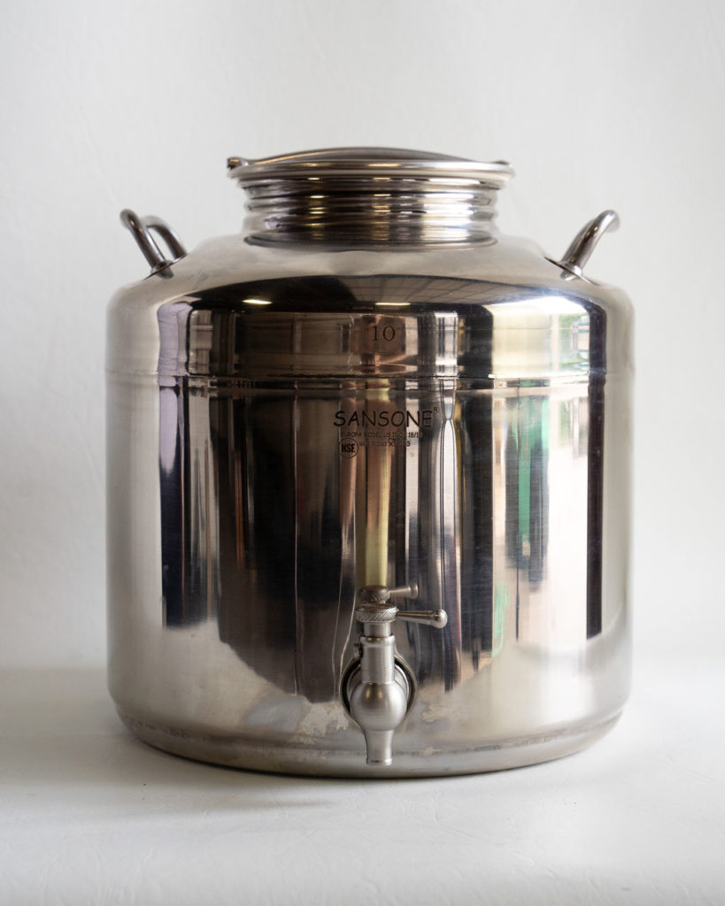 Europa Stainless Fustis 10-100L - Watson's Barrels & Wine Making Supplies