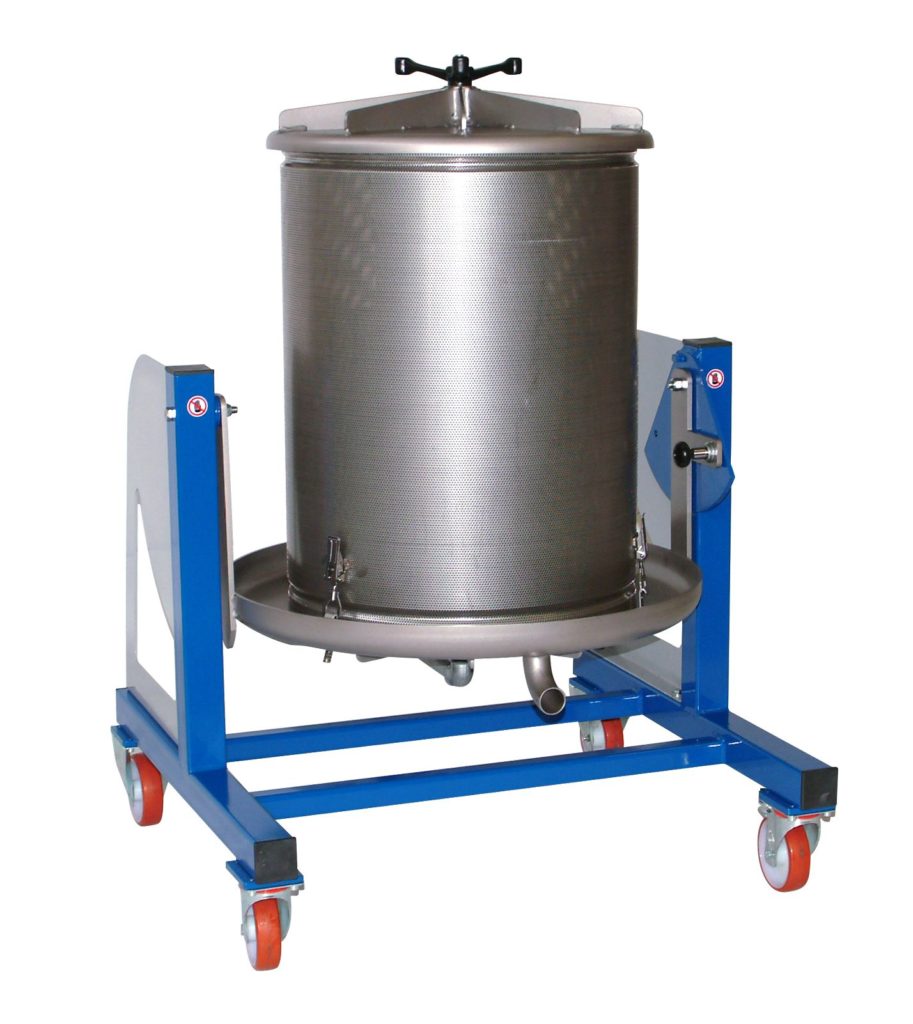 160L Bladder Press Stainless Steel - Watson's Barrels & Wine Making ...